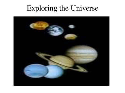 Space and expanding universe | Teaching Resources