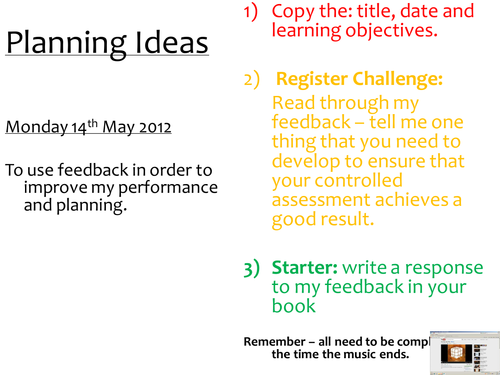 Creative Writing - Scene From A Film Lessons (7) | Teaching Resources