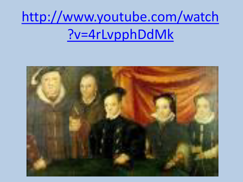 Scheme of lessons Tudors With Assessment | Teaching Resources
