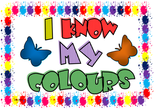 Early Years - I Know My Colours | Teaching Resources