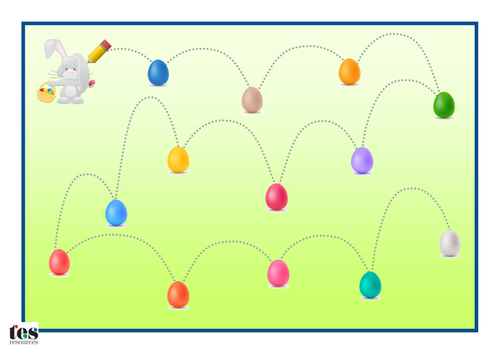 Easter/Spring Themed Pencil Skills Activities | Teaching Resources