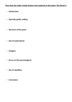 YR9 Reading Fiction SOW - Gothic Horror by amymeredith - UK Teaching ...