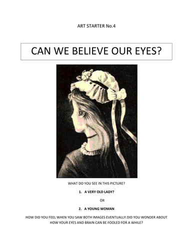 10 Art lesson starters | Teaching Resources