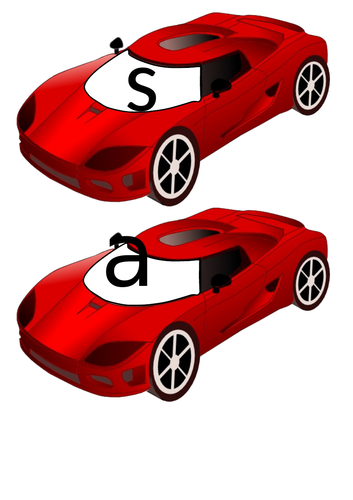 Phonics Initial Sounds - Car Theme | Teaching Resources