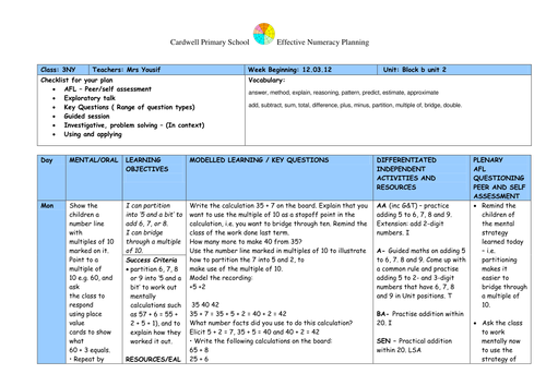 Year 3 Numeracy Block B Unit 2 | Teaching Resources
