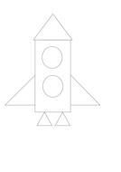 Make shape pictures using shapes by trick2009 - Teaching Resources - Tes