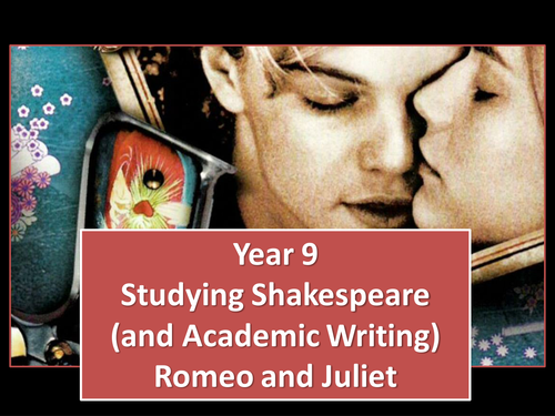 Shakespeare: Romeo and Juliet / Analytical Writing | Teaching Resources