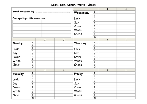 Spelling book | Teaching Resources