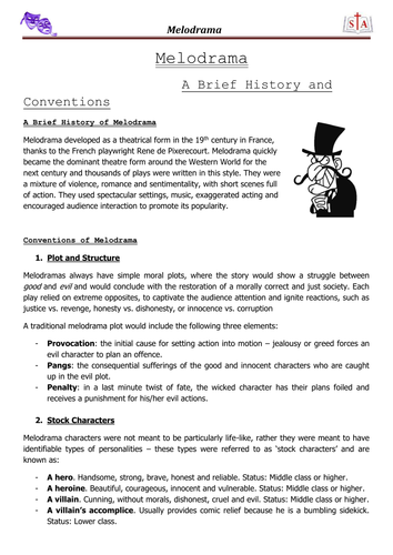 Melodrama | Teaching Resources