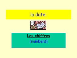Numbers one to twelve in French | Teaching Resources