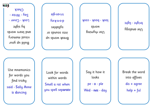 Handy hints for supporting spelling | Teaching Resources
