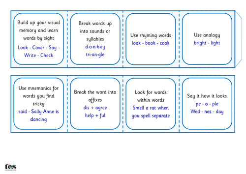Handy hints for supporting spelling | Teaching Resources