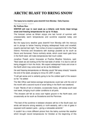 Write a Weather Report | Teaching Resources