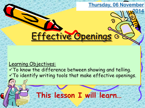 Creative Writing | Teaching Resources