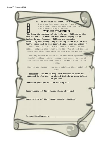 Unaided Writing Prompts: Victorian / Street Child | Teaching Resources