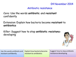 Antibiotic resistance animated ppt | Teaching Resources