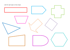 Labelling Right Angles | Teaching Resources