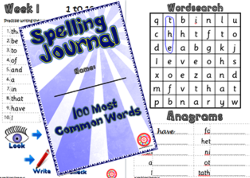 Year 2 Spelling Journal by primaryclass - Teaching Resources - TES