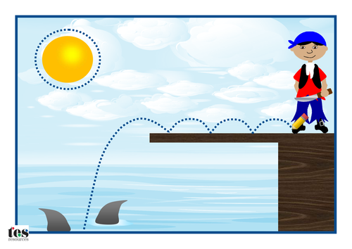 Pirate Themed Pencil Skills Activities | Teaching Resources