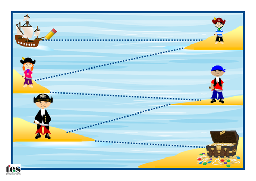 Pirate Themed Pencil Skills Activities | Teaching Resources