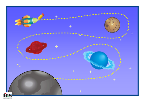 Space Themed Pencil Skills Activities | Teaching Resources
