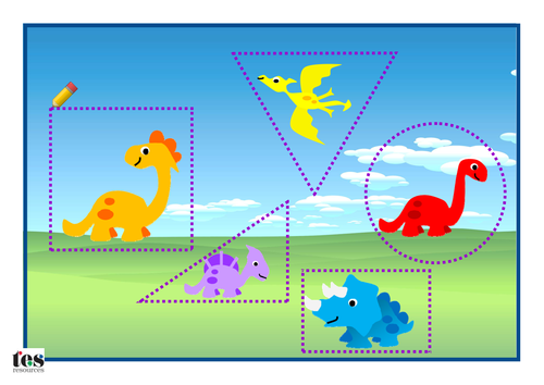 Dinosaur Themed Pencil Skills Activities | Teaching Resources