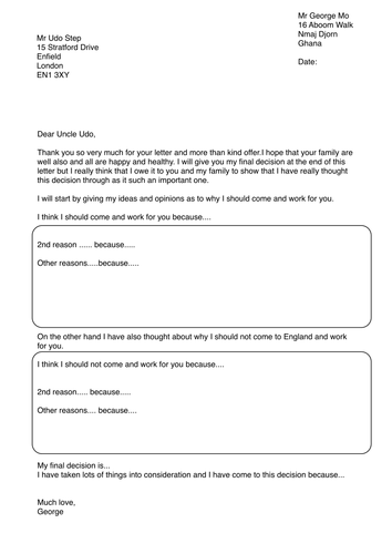 African Migration dilemma lesson | Teaching Resources