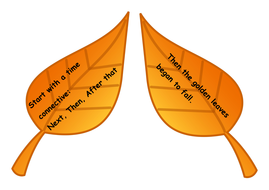 Sentence Opener Leaves | Teaching Resources