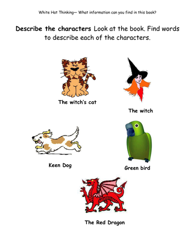 FREE Room On The Broom Workbook - 16 Thinking Hat Worksheets for ...