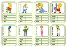 Differentiated Top Trump Templates | Teaching Resources