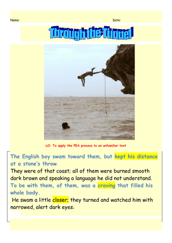 Internal Conflict: Point Evidence Analysis PEE | Teaching Resources