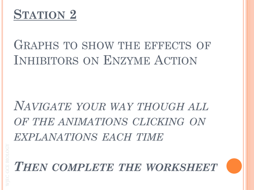 Outstanding lesson on Enzyme Inhibitors | Teaching Resources
