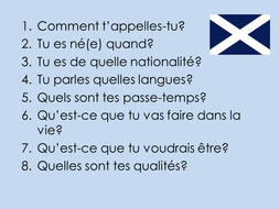 French CV and Interview Questions. | Teaching Resources