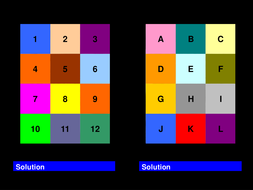 Mystery squares | Teaching Resources