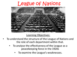 The League of Nations | Teaching Resources
