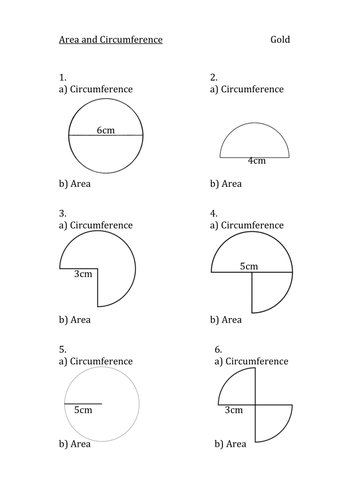 Circumference and Area of circles by mtaylor001 - Teaching Resources - TES