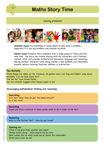 Maths Story Time | Teaching Resources