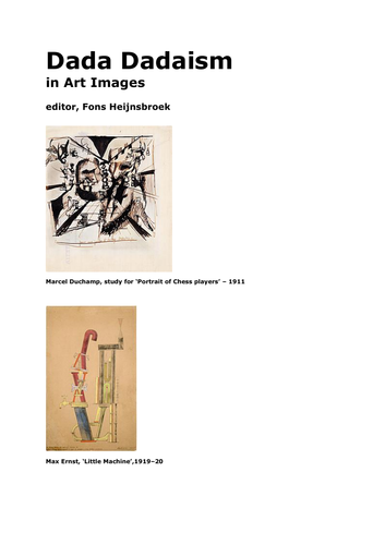 Dada / Dadaism, described & explained in text-quotes + images - free ...