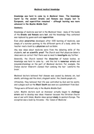 Medieval Medicine | Teaching Resources