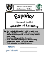 Listos 2 Homework booklet | Teaching Resources