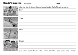 Handa's Surprise English Activities | Teaching Resources