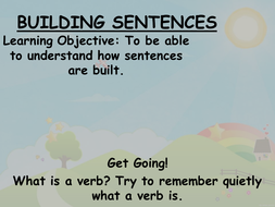 Building Sentences | Teaching Resources