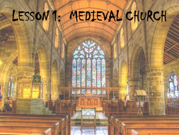 The Medieval Church | Teaching Resources