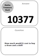 Treasure Hunt: Addition and Subtraction | Teaching Resources