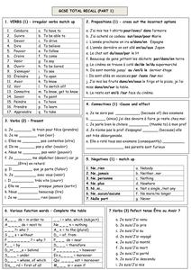 French GCSE total grammar revision by Gianfranco Conti - UK Teaching ...