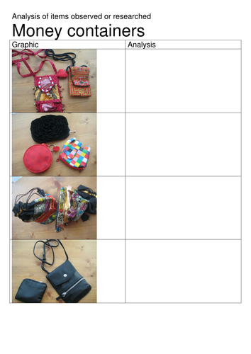 Money containers | Teaching Resources