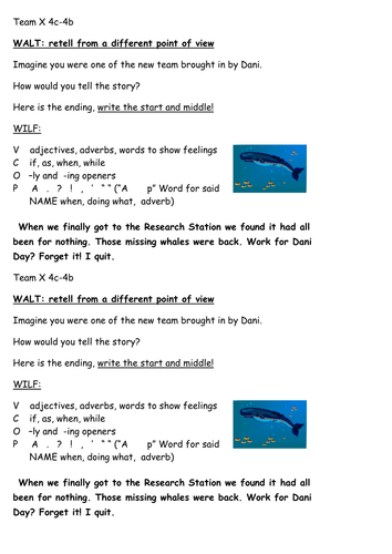 Project X guided reading TEAM X 4c to 4b | Teaching Resources