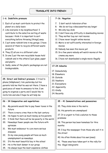 French (Adv) - translation practice with answers by Gianfranco Conti ...