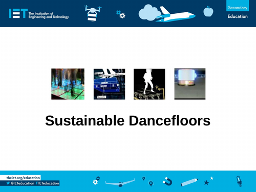 Sustainable dancefloors: Fun STEM activity | Teaching Resources