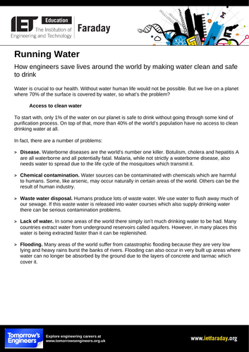 Water pollution | Teaching Resources